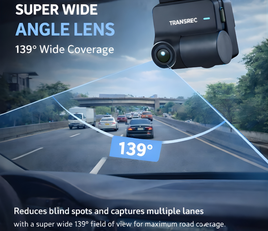 T710 4K Dual Dash Cam – Front & Rear | Wi‑Fi, 24/7 Recording - Transrec